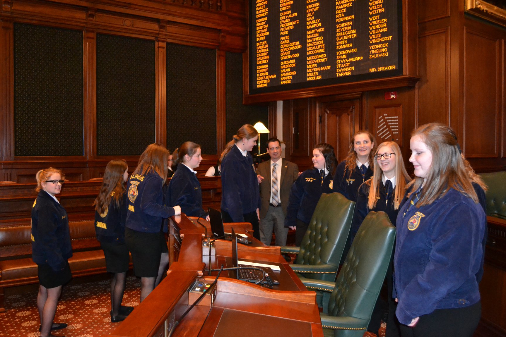 Ag Day” at the State Capitol: FFA Students Help Promote Agriculture and ...